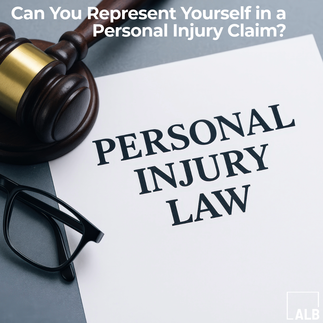 Can You Represent Yourself in a Personal Injury Claim?